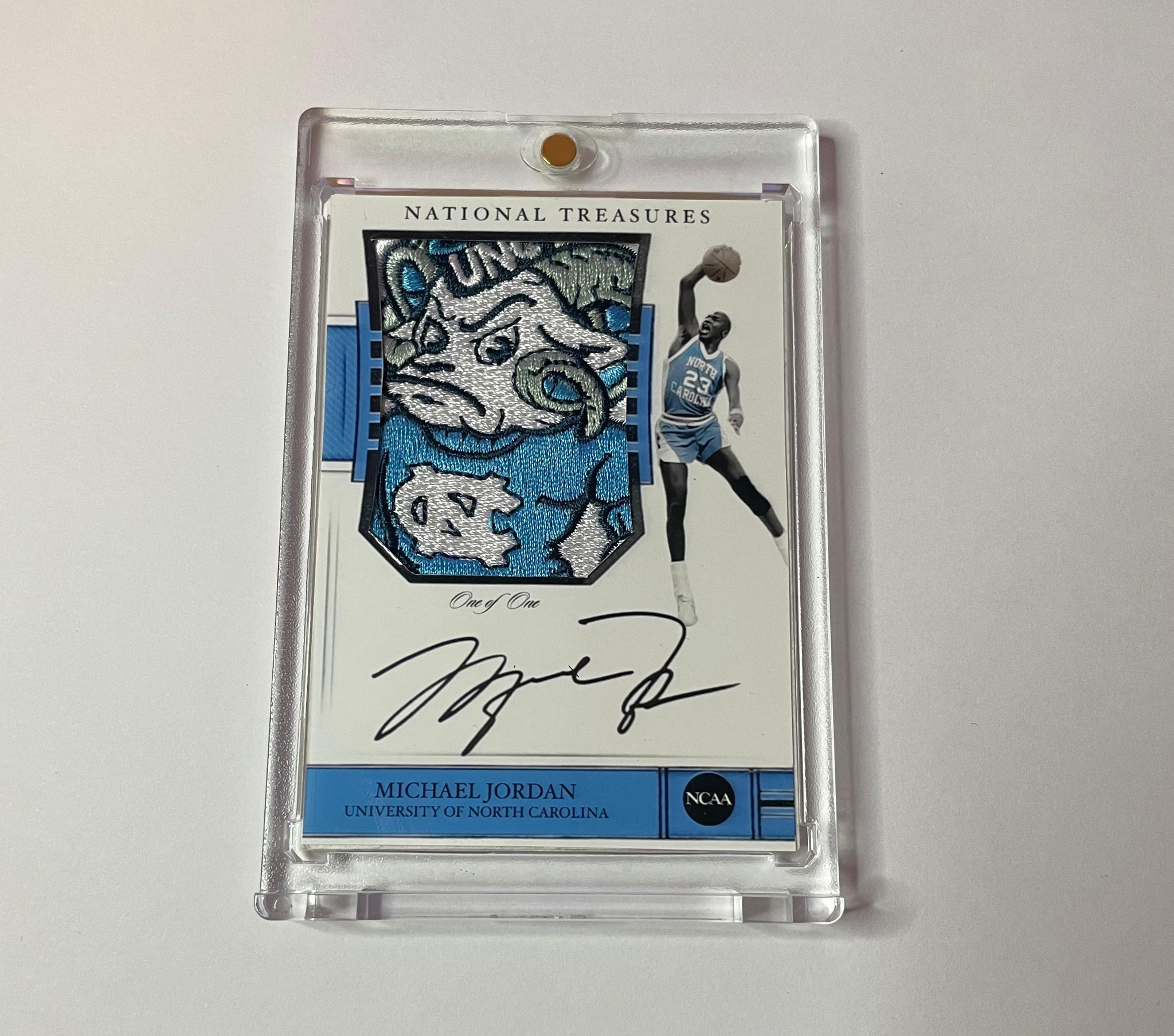 Custom Michael Jordan Patch Card