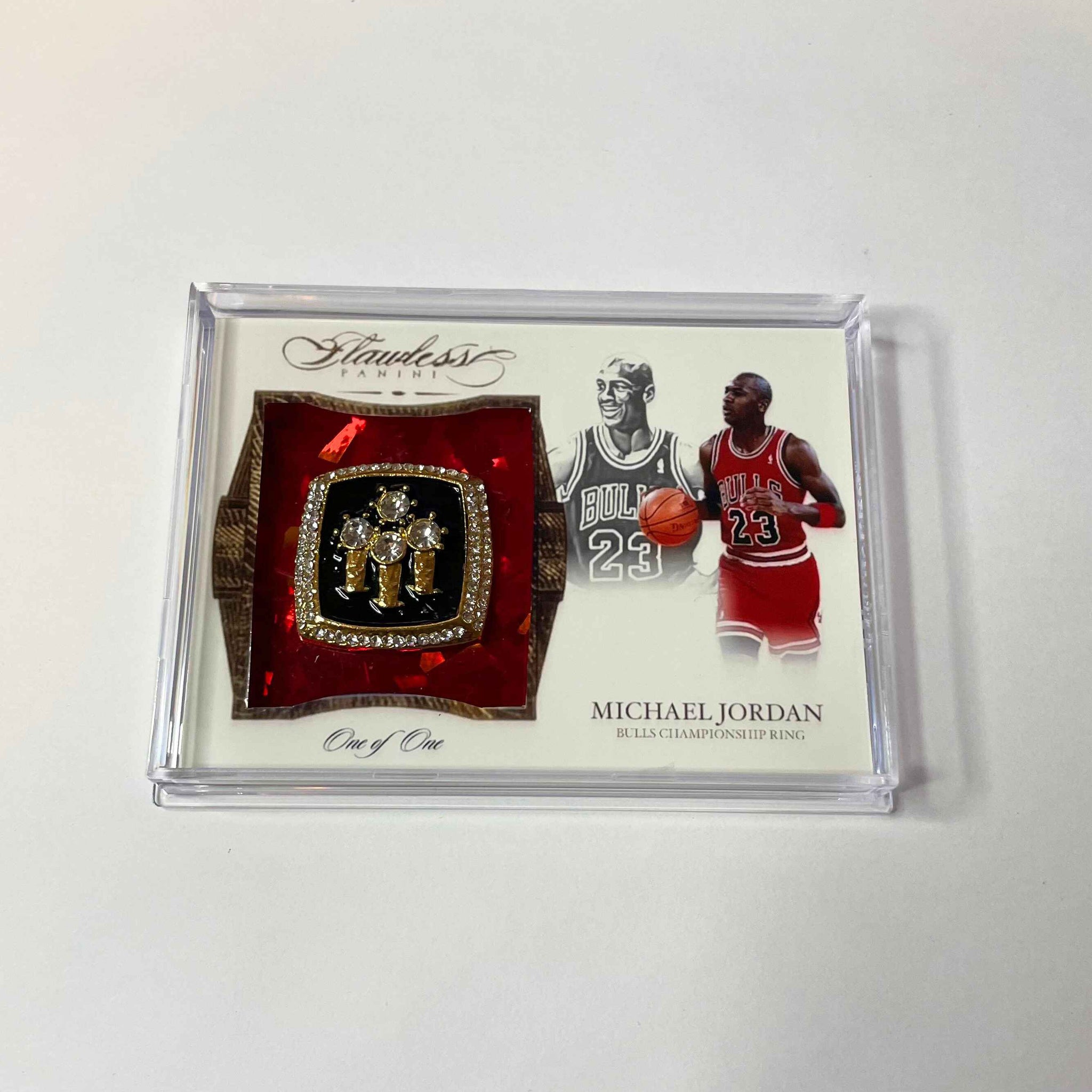 Custom Michael Jordan Ring Card