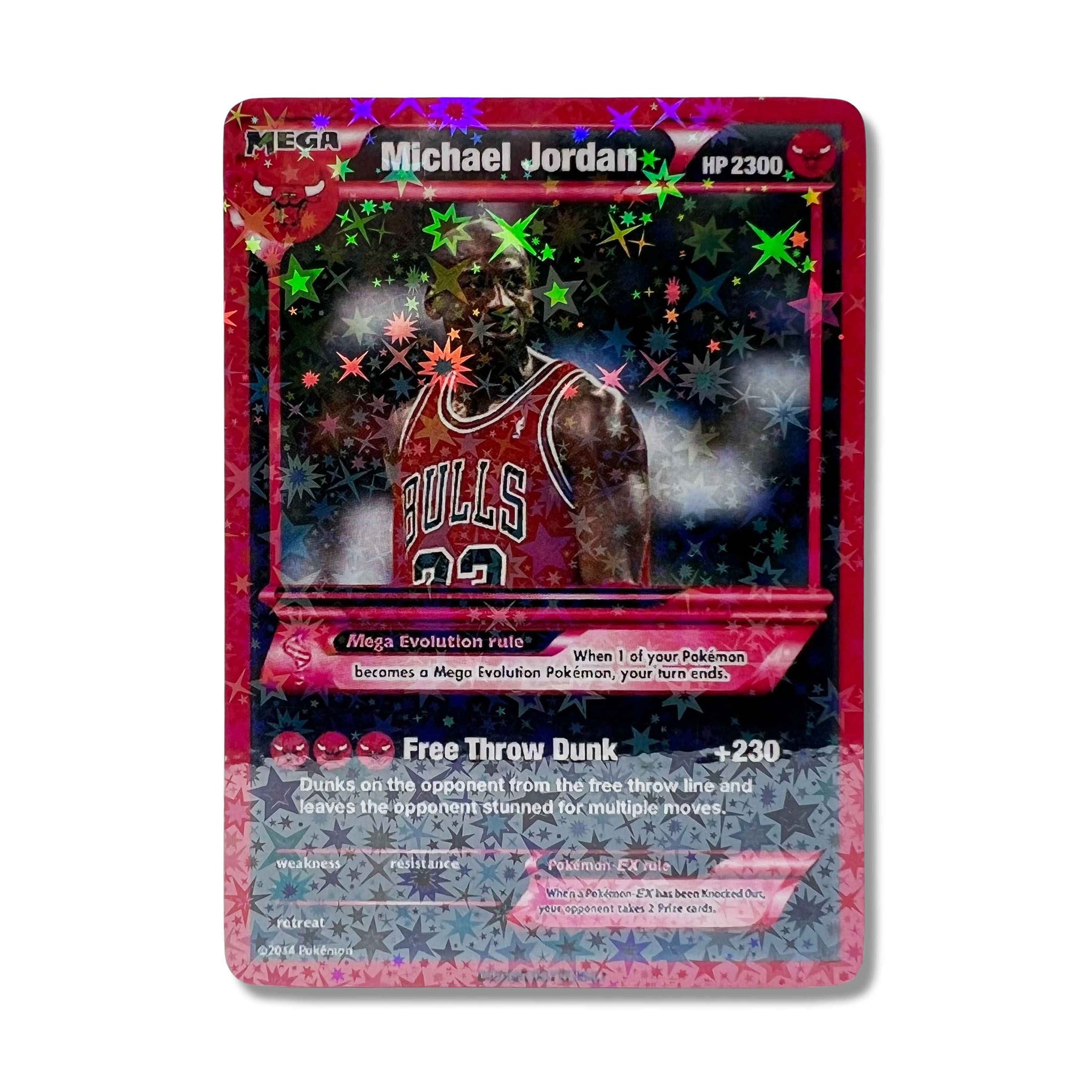 Michael Jordan Pokemon Card
